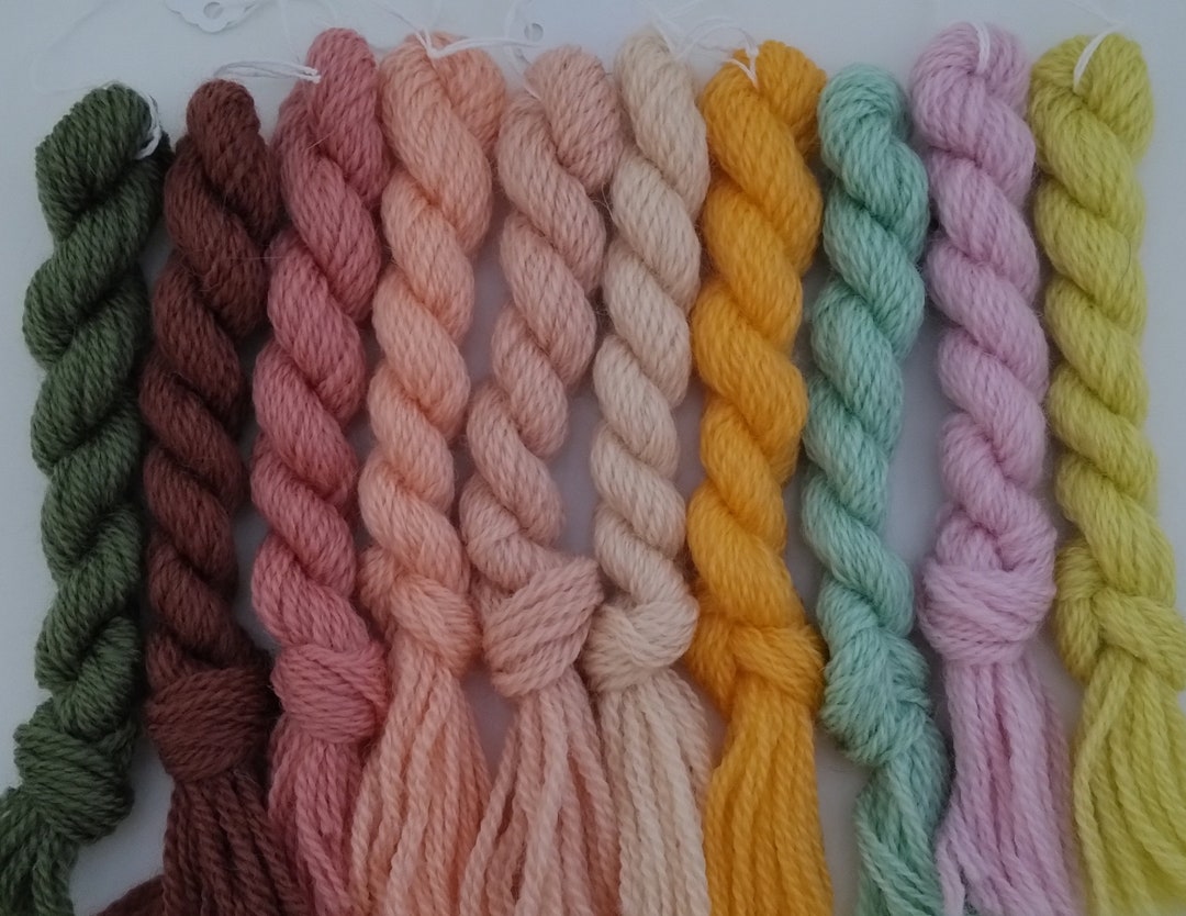 NEW - 80 Yards Paternayan Wool Needlepoint Yarn - 10 Skeins - Lot #67 ...