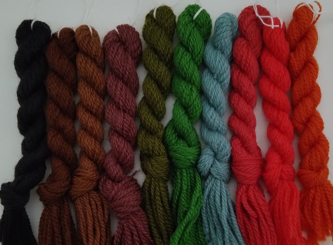 NEW - 80 Yards Paternayan Wool Needlepoint Yarn - 10 Skeins - Lot #38 ...
