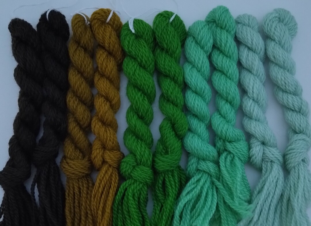 NEW 80 Yards Paternayan Wool Needlepoint Yarn 10 Skeins Lot 62 - Etsy