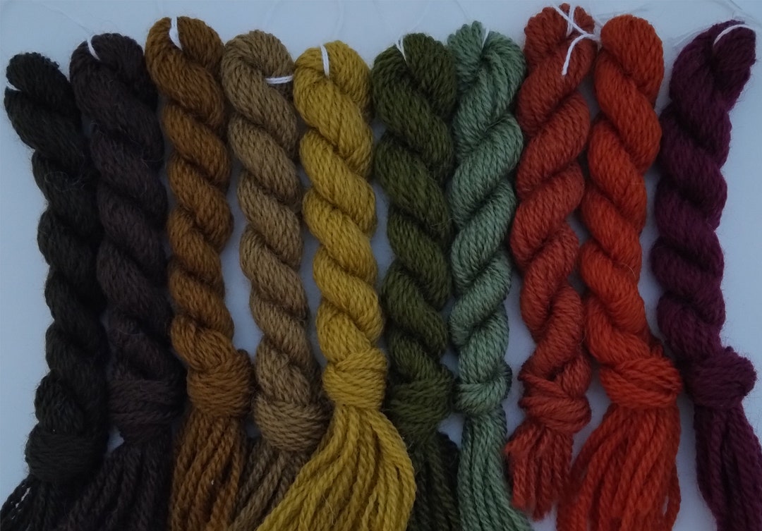NEW - 80 Yards Paternayan Wool Needlepoint Yarn - 10 Skeins - Lot #63 ...