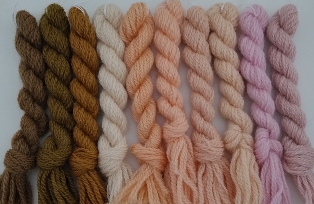 NEW - 80 Yards Paternayan Wool Needlepoint Yarn - 10 Skeins - Lot #55 ...