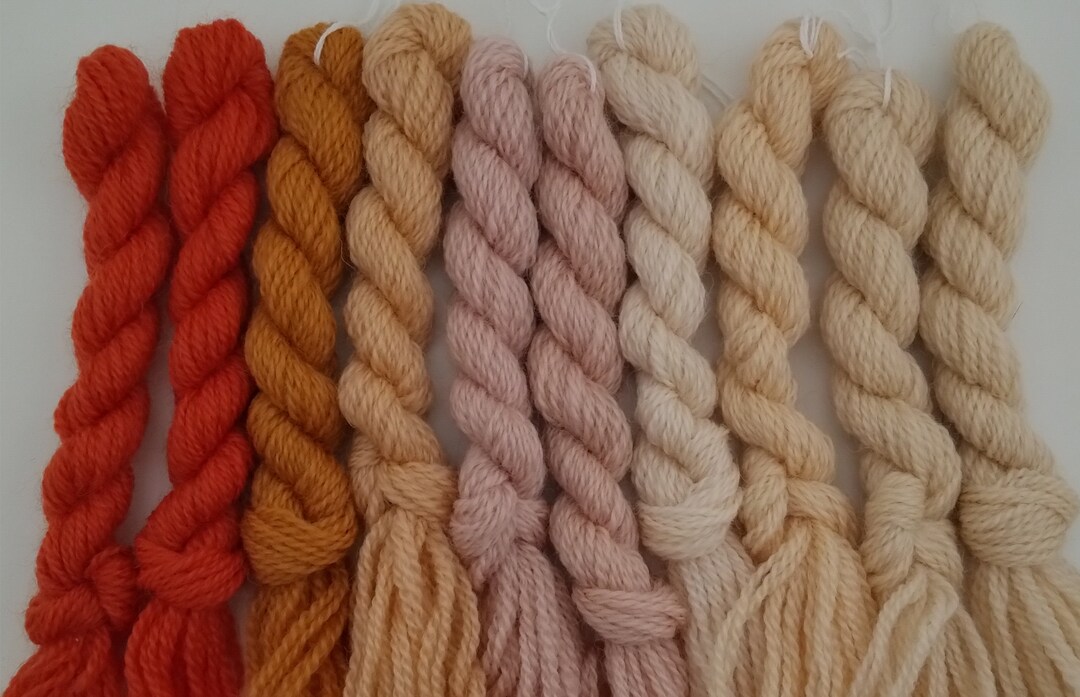 NEW - 80 Yards Paternayan Wool Needlepoint Yarn - 10 Skeins - Lot #8 - Etsy