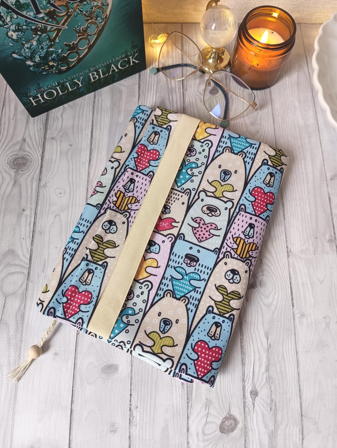 Book Cover Book Sleeve Book Jacket Adjustable Wrap-around Book ...