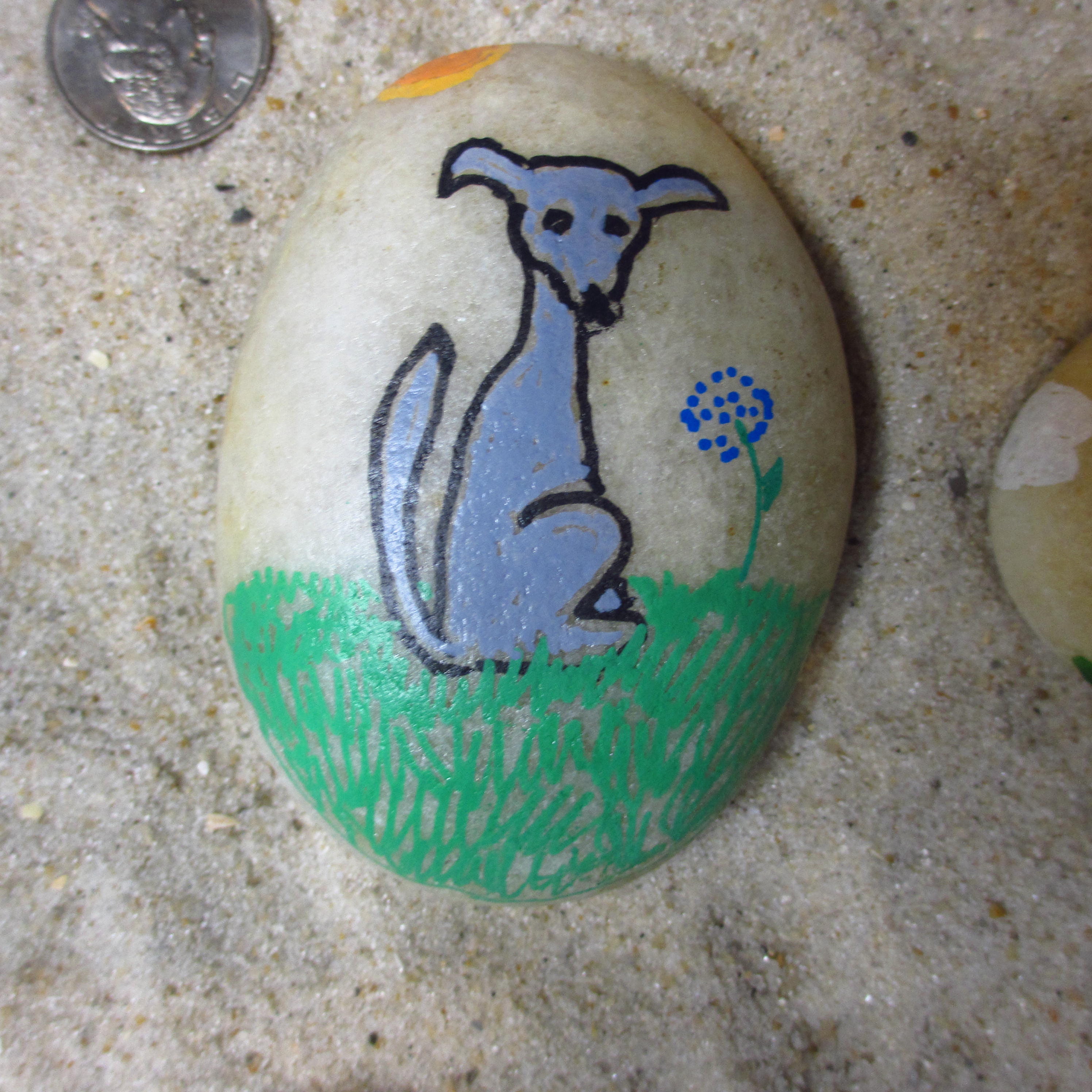 Dogs Rock!- Painted Rock-painted Stone - Etsy