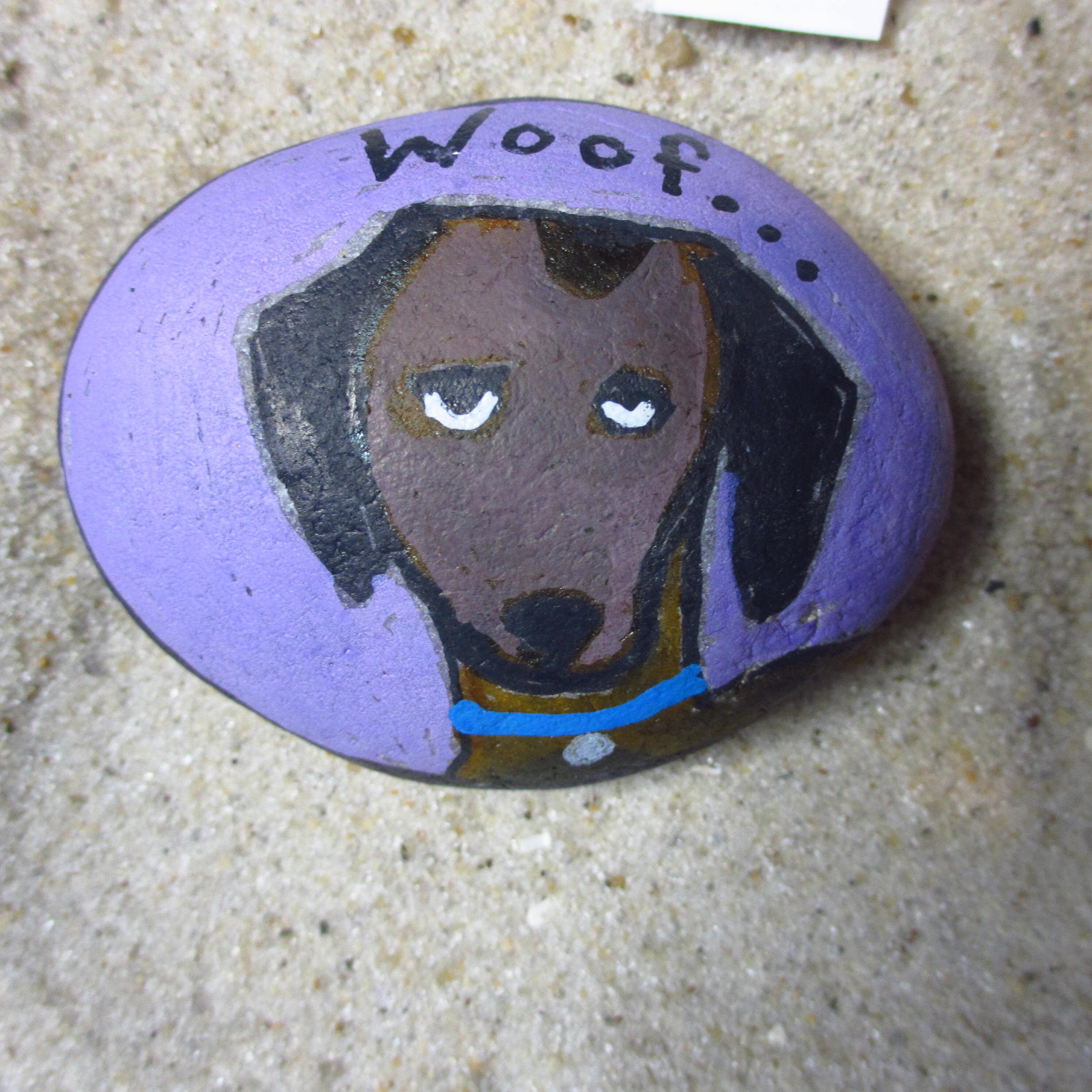 Dogs Rock!- Painted Rock-painted Stone - Etsy
