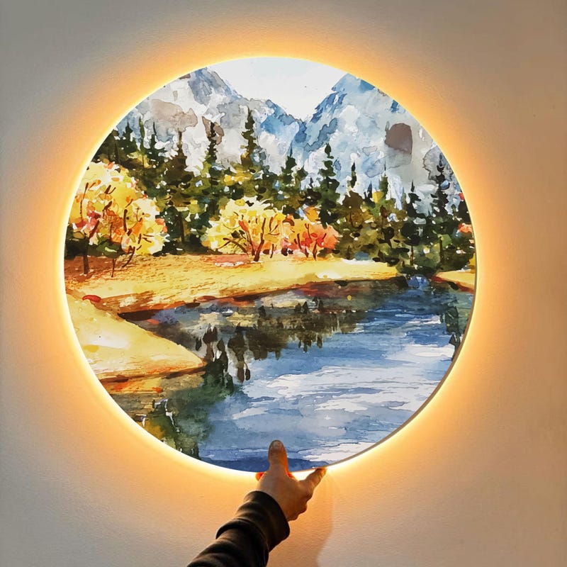 Backlit Canvas - Etsy