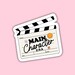 Main Character Era Sticker, Trendy Bookish Vinyl Decal, Romantic Reader ...