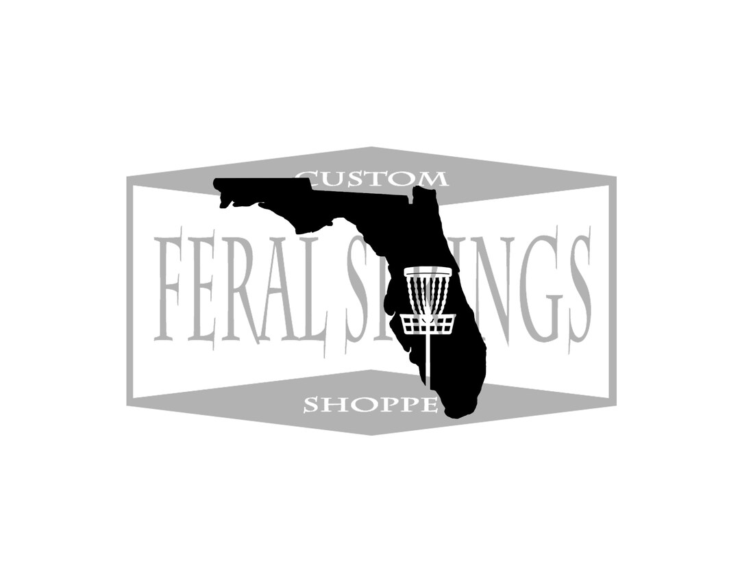 Florida Disc Golf FREE SHIPPING! Decal Sticker - Etsy