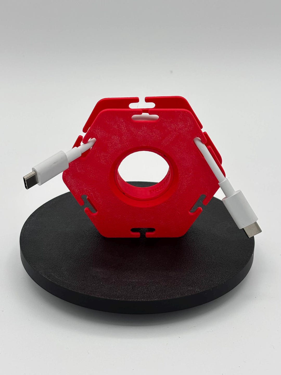 3D Printed Desk Cable Organizer | USB Charger Cord Holder | Cable ...