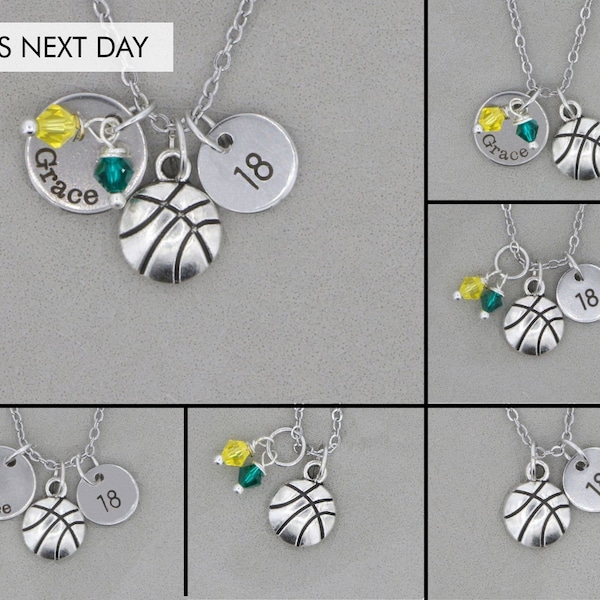 Basketball Necklace - Etsy