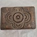 Wooden Rectangular Trinket Box With Intricate Hand Carved Decorative ...