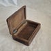 Wooden Rectangular Trinket Box With Intricate Hand Carved Decorative ...