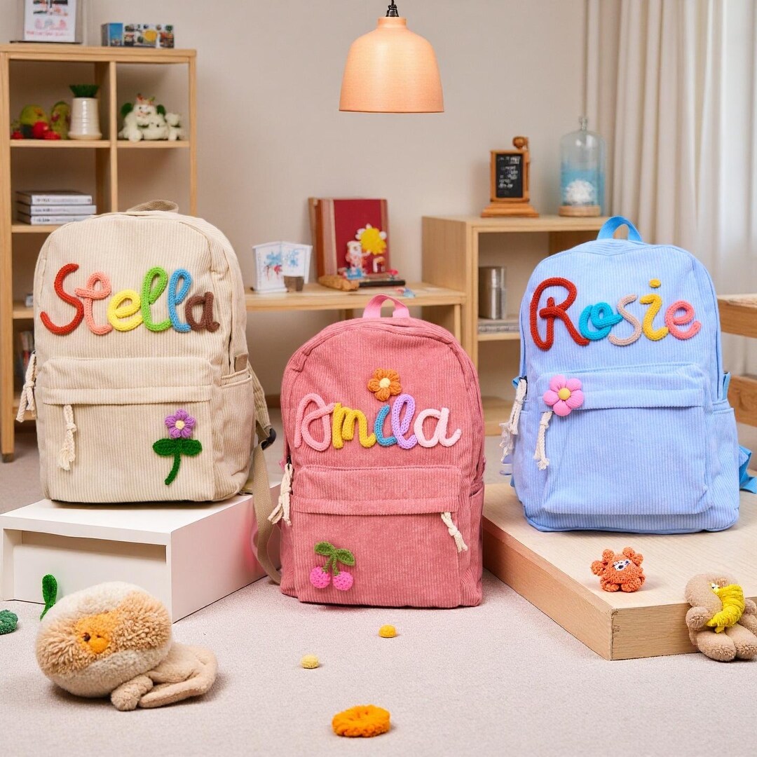 Personalized Toddler Backpack，custom Kids Backpack With Name，custom ...