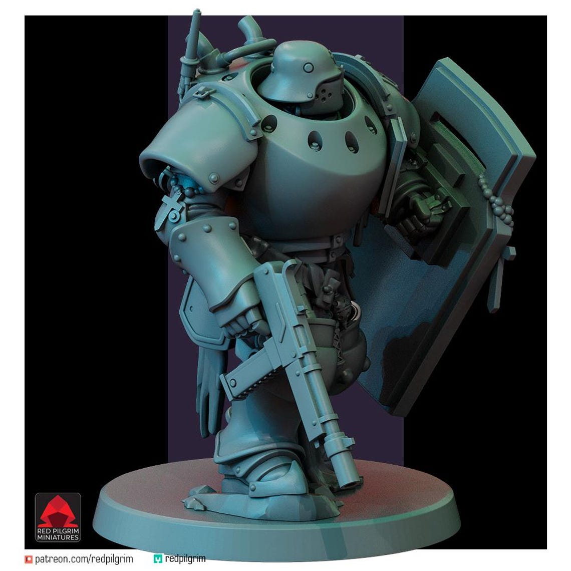 Mechanised Soldier With Submachine Gun - New Church Proxy - Trench War ...