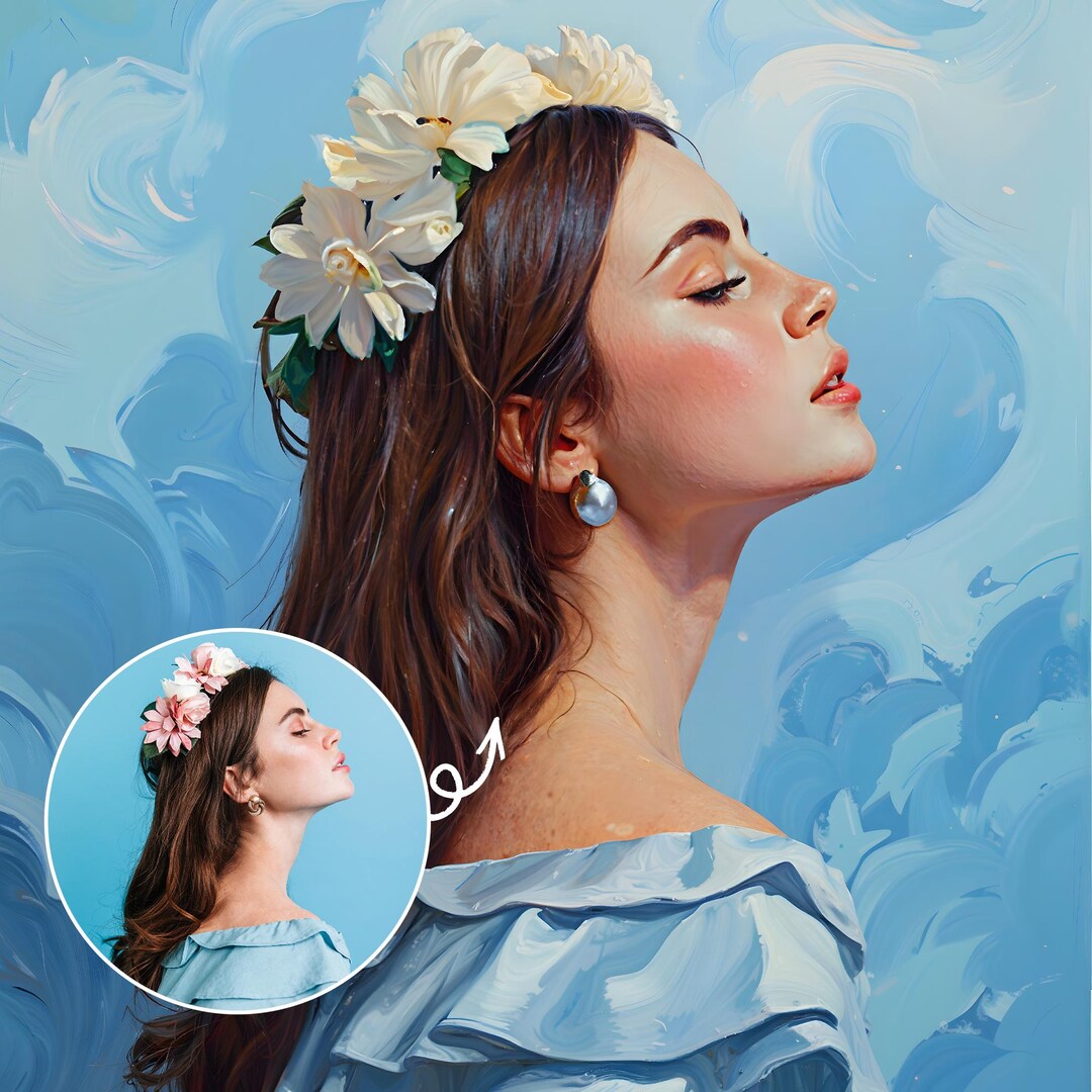 Custom Ethereal Art Mystical Fantasy Artwork, Celestial & Dreamy Wall ...