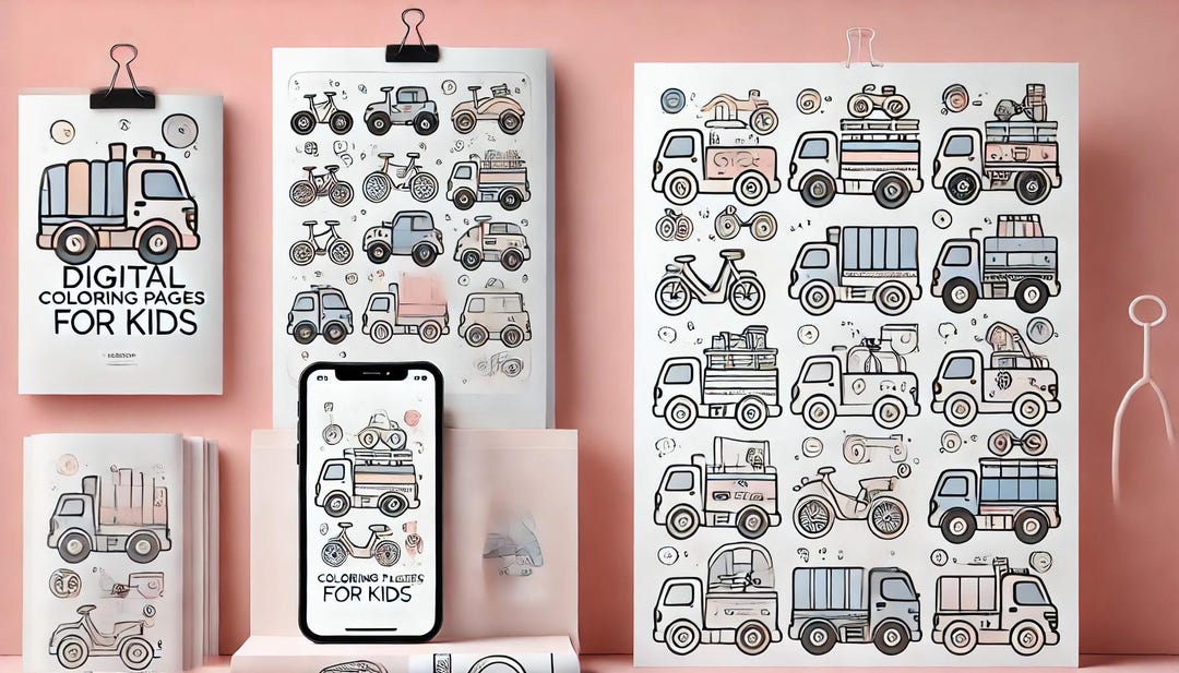 Printable Transportation Coloring Pages | Kids Vehicle Coloring Book ...