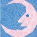 Laughing Crescent Moon Paper Piecing Quilt Block Pattern, PDF Download ...