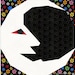 Laughing Crescent Moon Paper Piecing Quilt Block Pattern, PDF Download ...