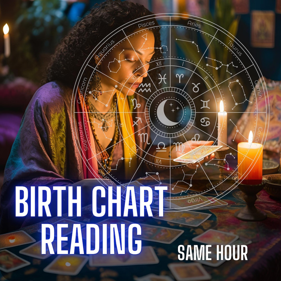 Detailed Astrological Birth Chart Reading With Psychic and Tarot ...