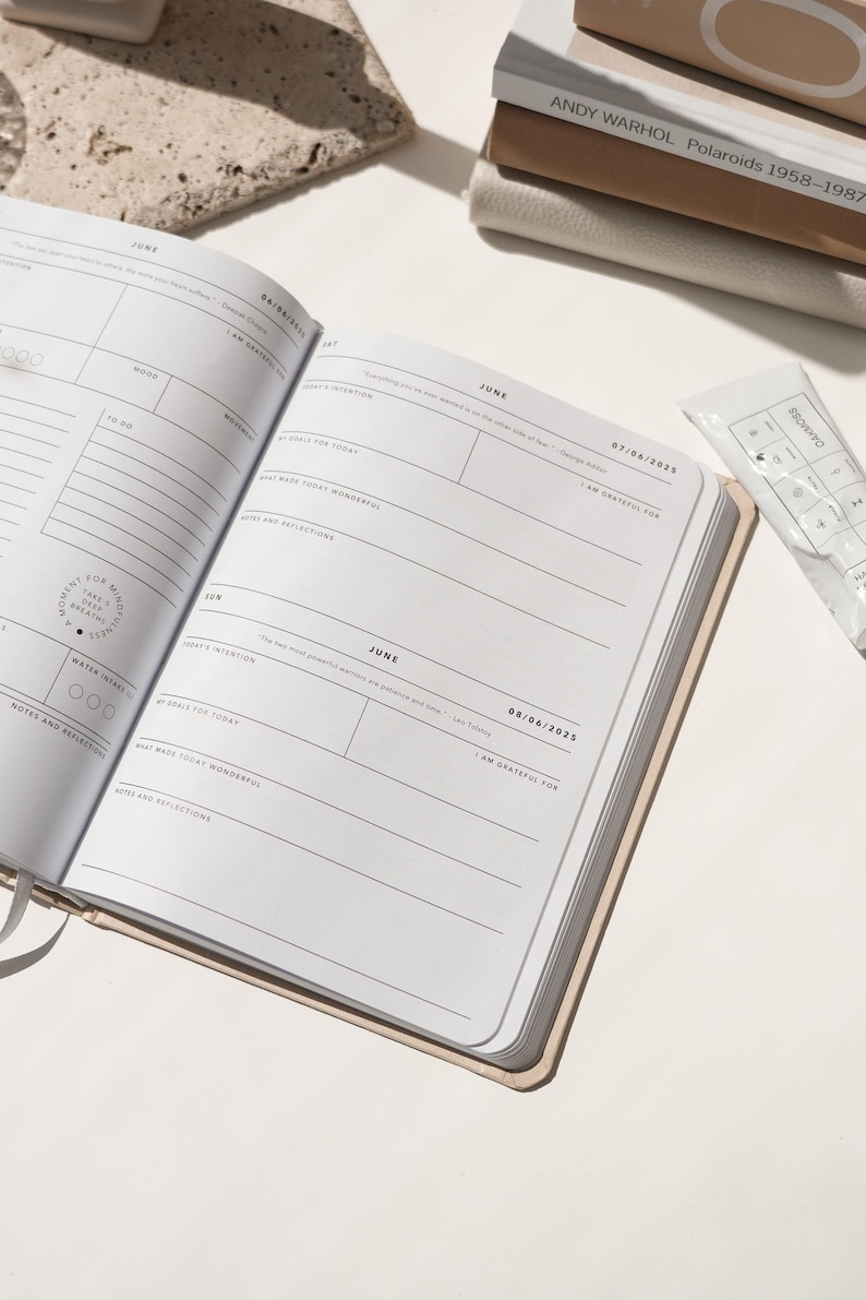 2026 Wellness Planner Printable, A5 Wellbeing Journal PDF, Daily ...