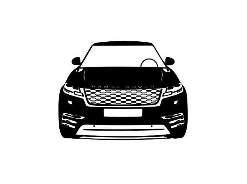 Range Rover CAR SILHOUETTE - Etsy