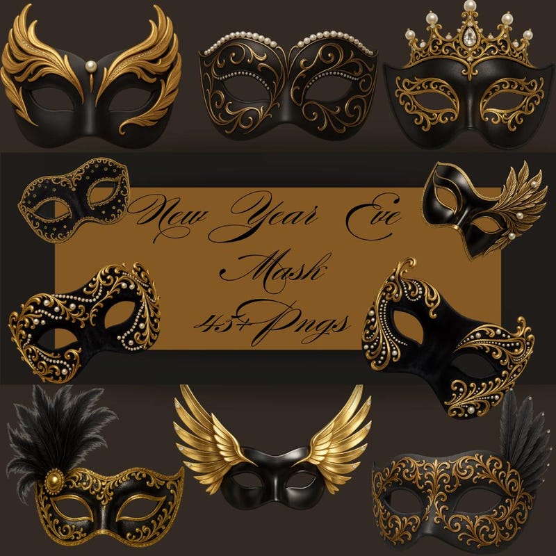 Masks Masquerade Feather - Etsy