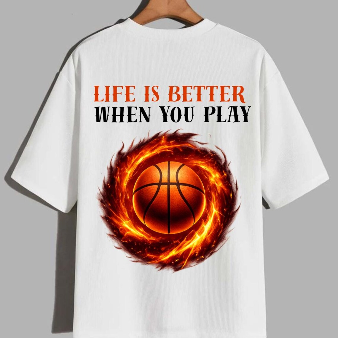 Fiery Basketball PNG Bundle Flame Fireball Sports Clipart Sublimation ...