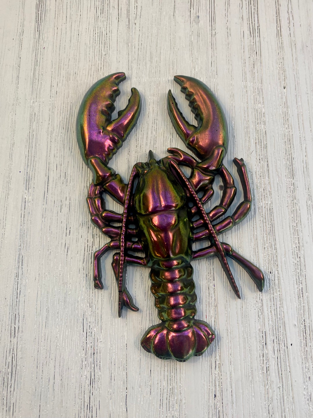 Color Shifting Resin Lobster Figurine/kitschy Gift/maximalist ...
