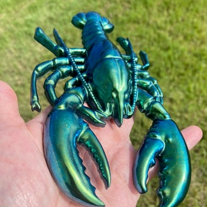 Color Shifting Resin Lobster Figurine/kitschy Gift/maximalist ...