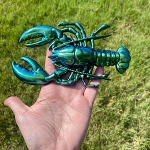Color Shifting Resin Lobster Figurine/kitschy Gift/maximalist ...