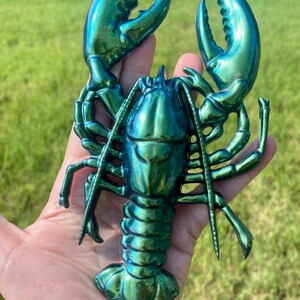 Color Shifting Resin Lobster Figurine/kitschy Gift/maximalist ...