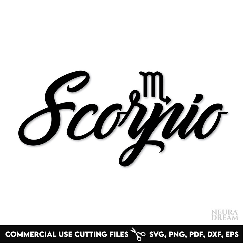 Scorpio SVG Bundle | Zodiac Scorpio Digital Cut File | Scorpio Clipart ...