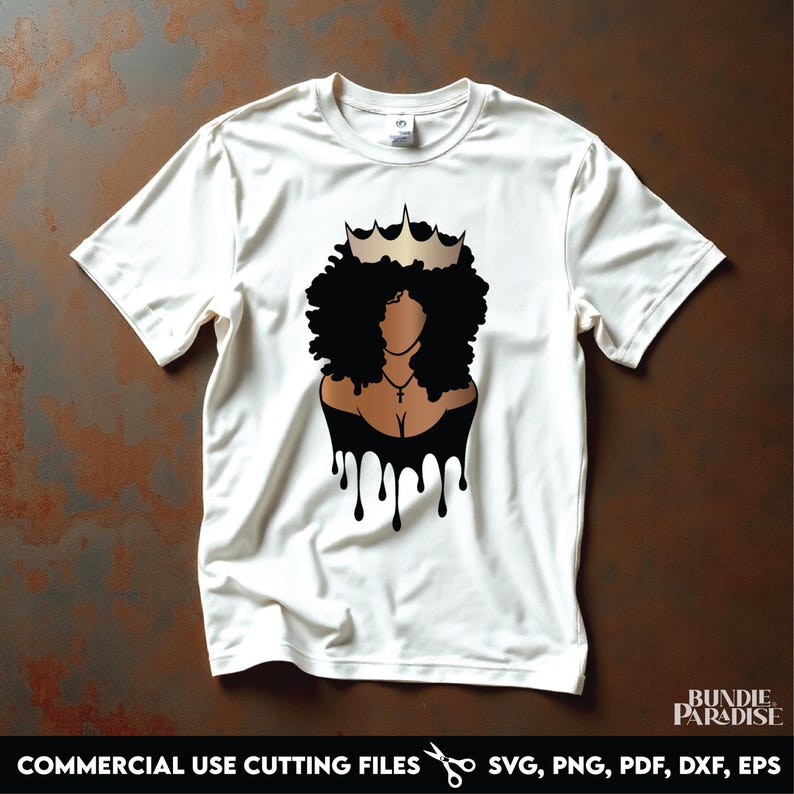 42 Afro Designs Bundle - Black Culture SVG - PNG - PDF - Queen Cut File ...