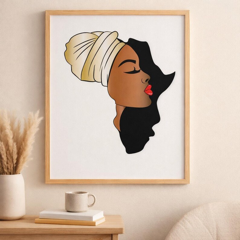 42 Afro Designs Bundle - Black Culture SVG - PNG - PDF - Queen Cut File ...