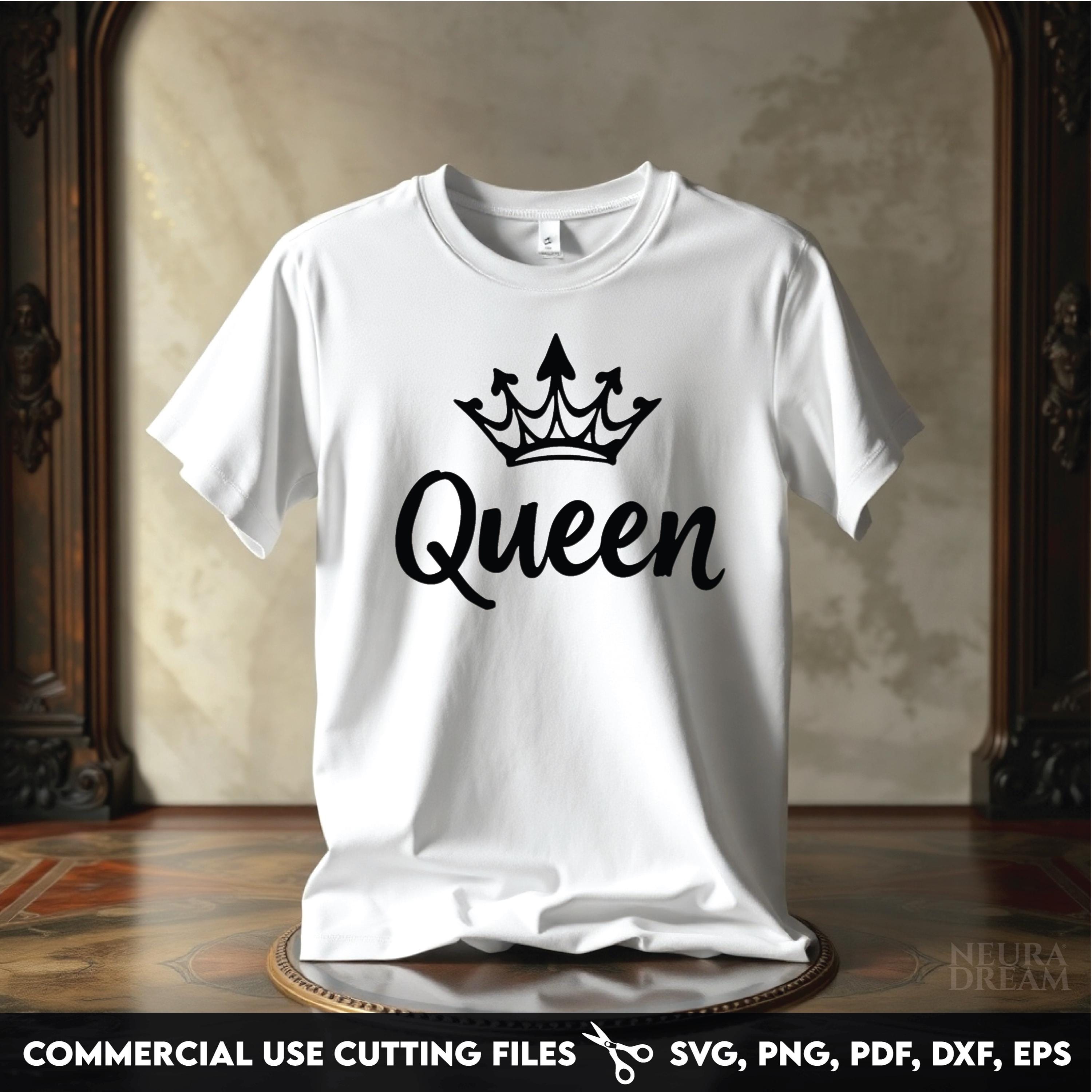 Queen With Crown SVG, Black Woman Crown Svg, Melanin Svg, Afro Svg ...