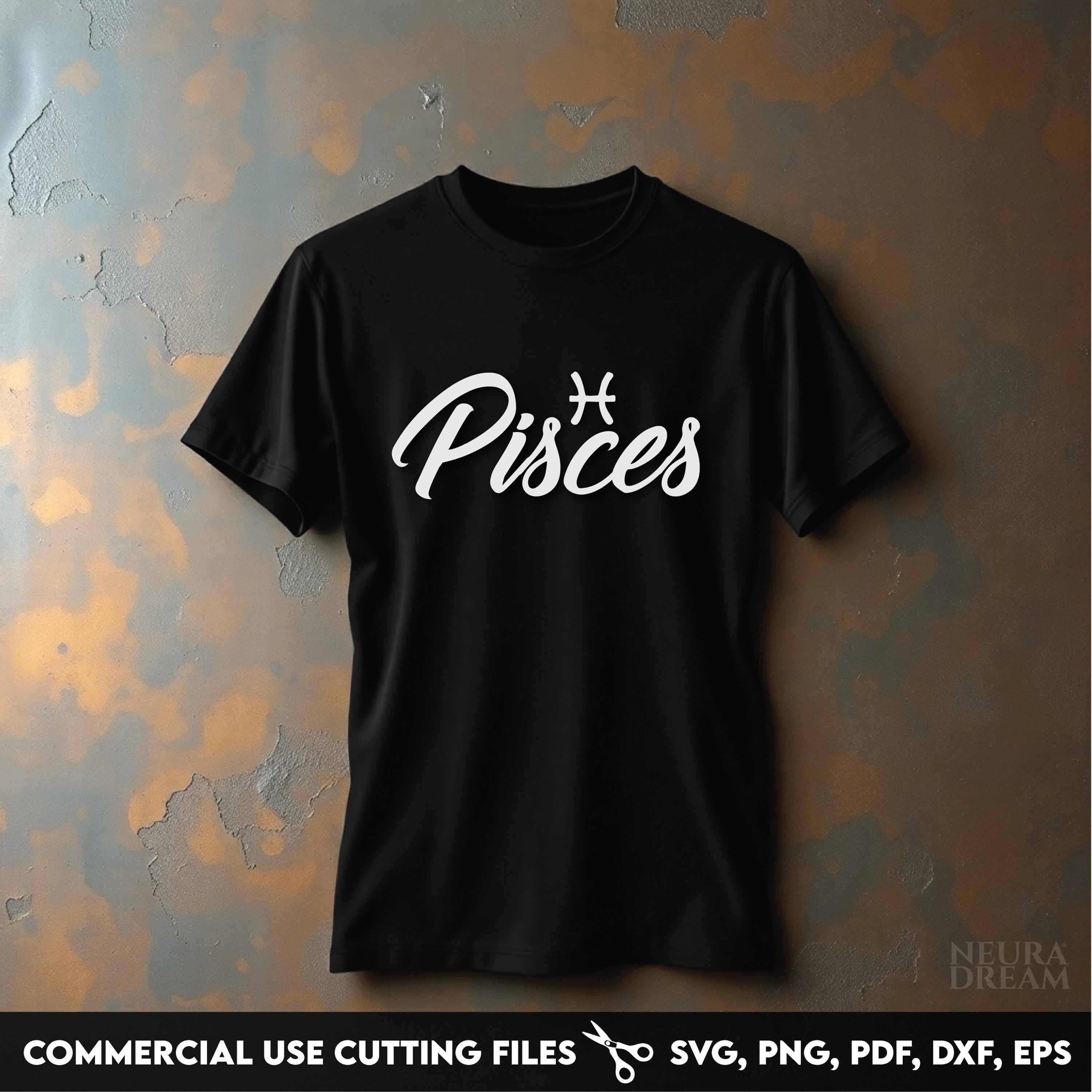 Pisces SVG File | Zodiac Sign SVG | Astrology Cut File | Pisces ...