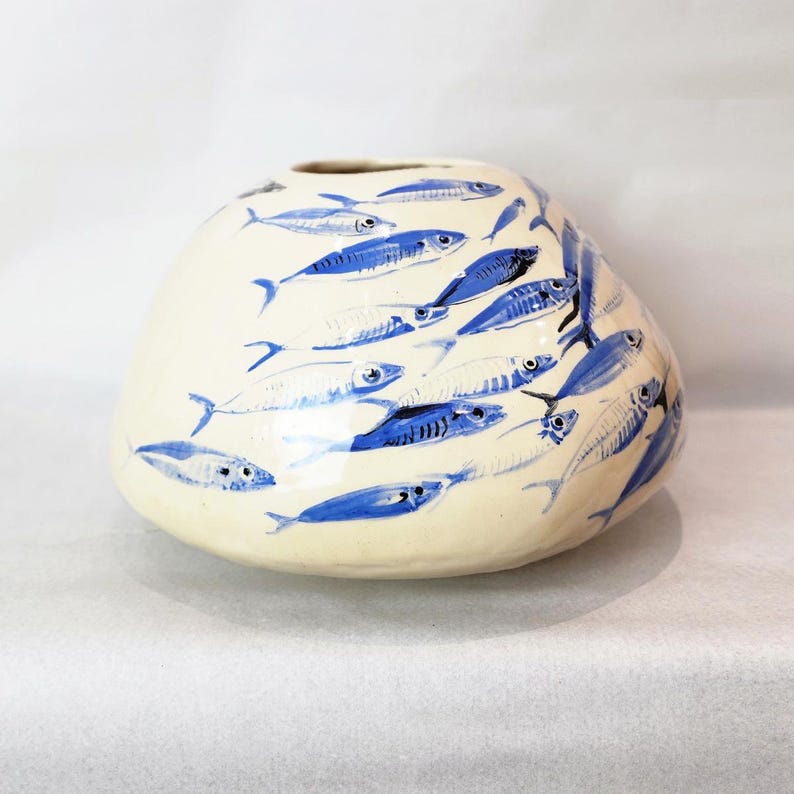 Vase "fish" - Etsy