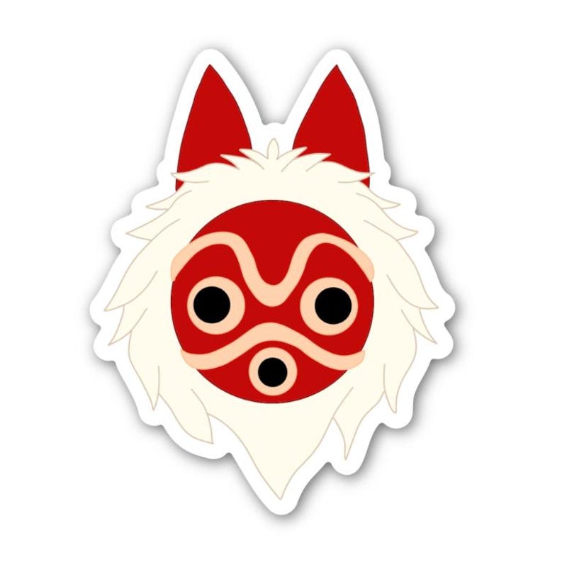 Ghibli Mask - Etsy