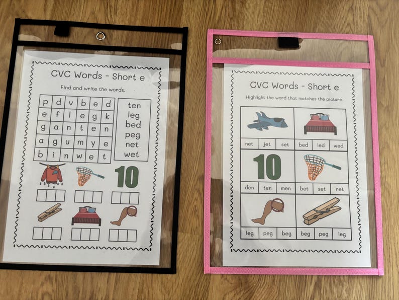 Short Vowel Worksheets | Phonics Practice for A, E, I, O, U | Printable ...