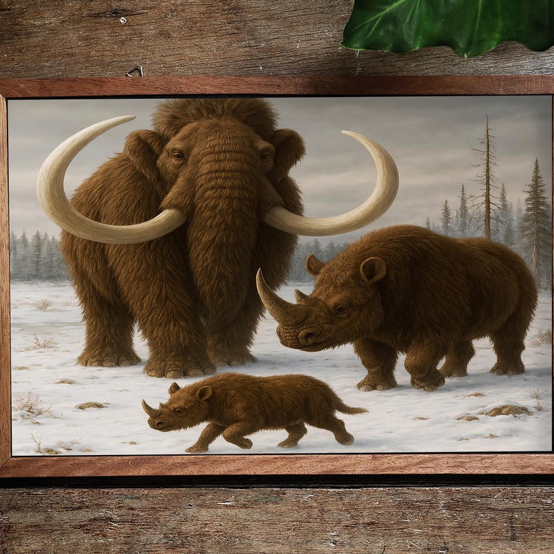 Woolly Mammoth - Etsy