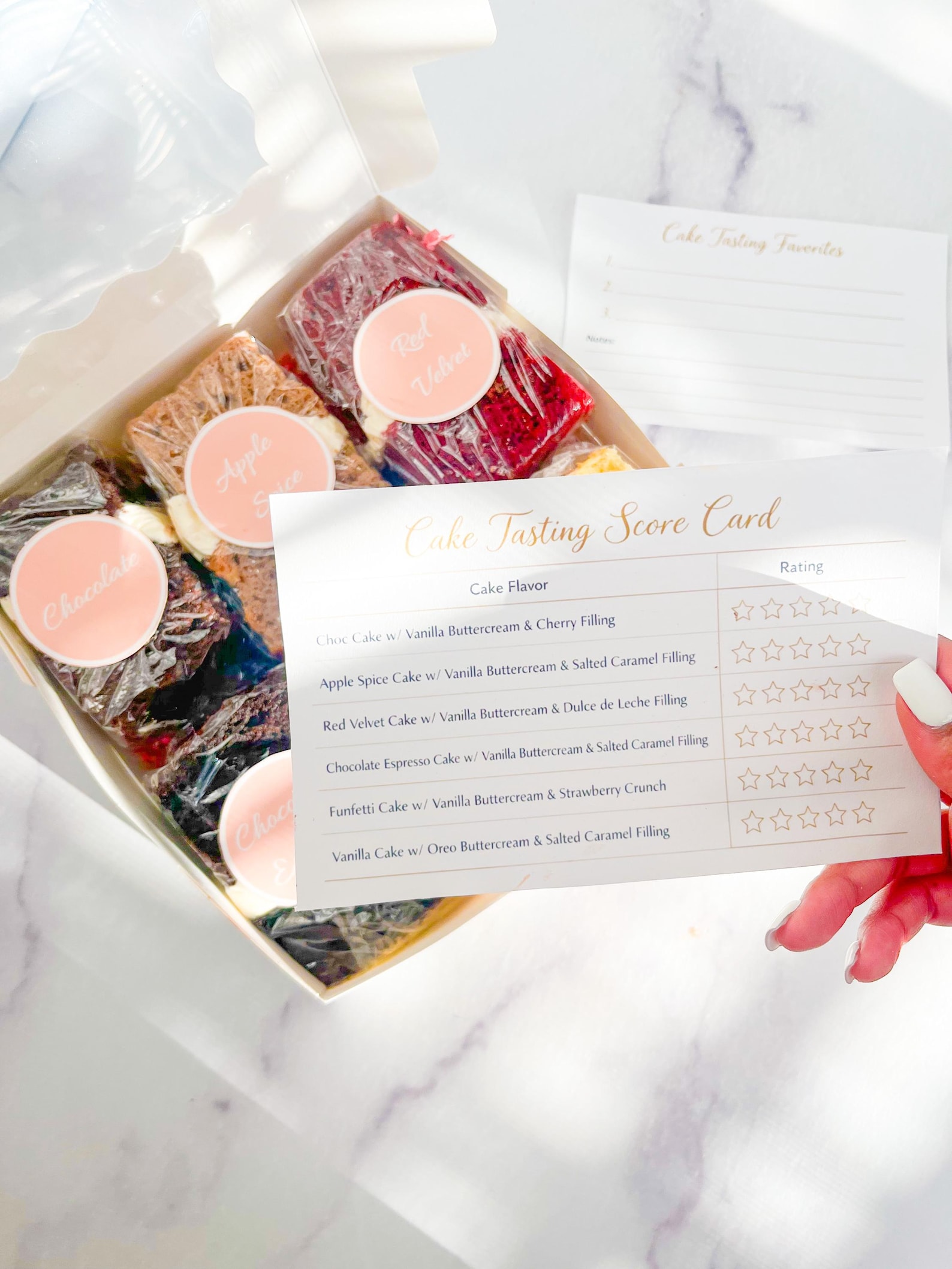Editable Cake Tasting Score Card | Printable Cake Flavor Rating Sheet ...