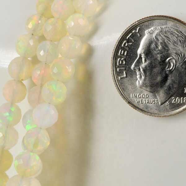 Faceted Opal Beads - Etsy