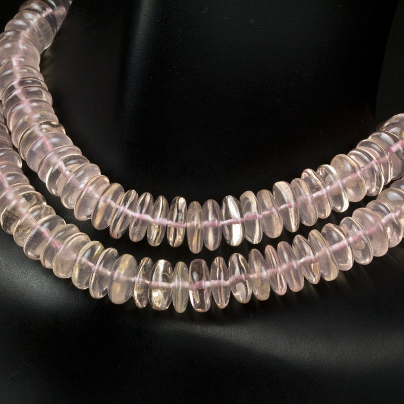 Rose Quartz Disc - Etsy