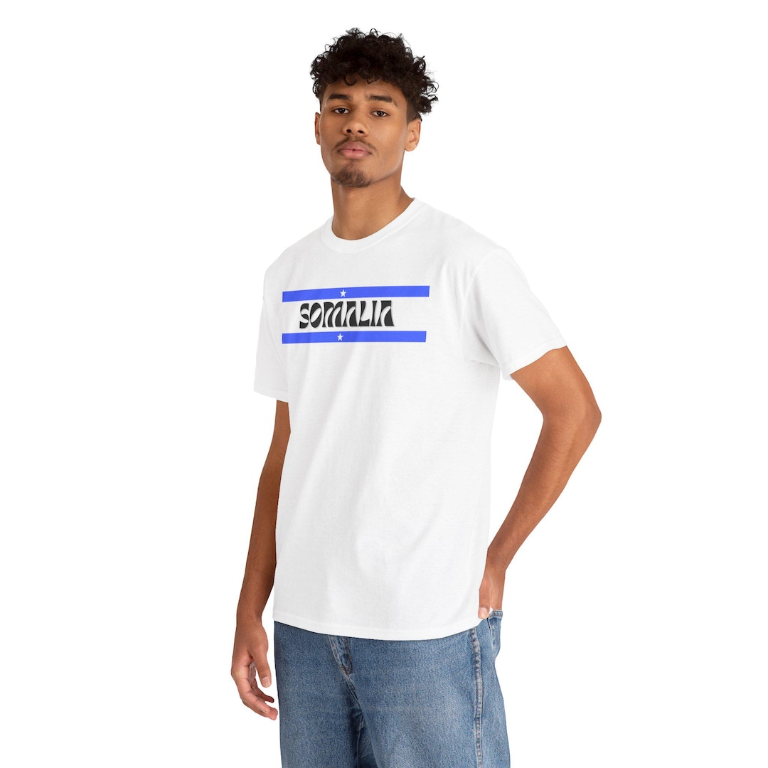 Somalia Flag Unisex Tee, African Pride Shirt, East Africa Cotton Top ...