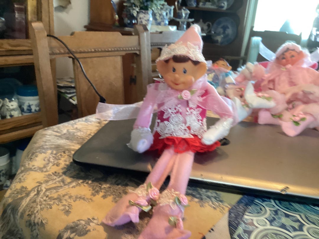 12 Inch Pink Elf so Cute and Great Decoration - Etsy