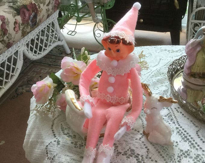 Pink Elf 12 Inches, Handmade - Etsy