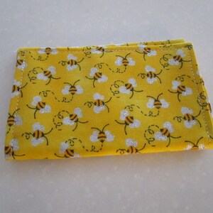 Bumble Bees Womens Wallet, Business Card Holder, Badge ID Gift for Kids ...
