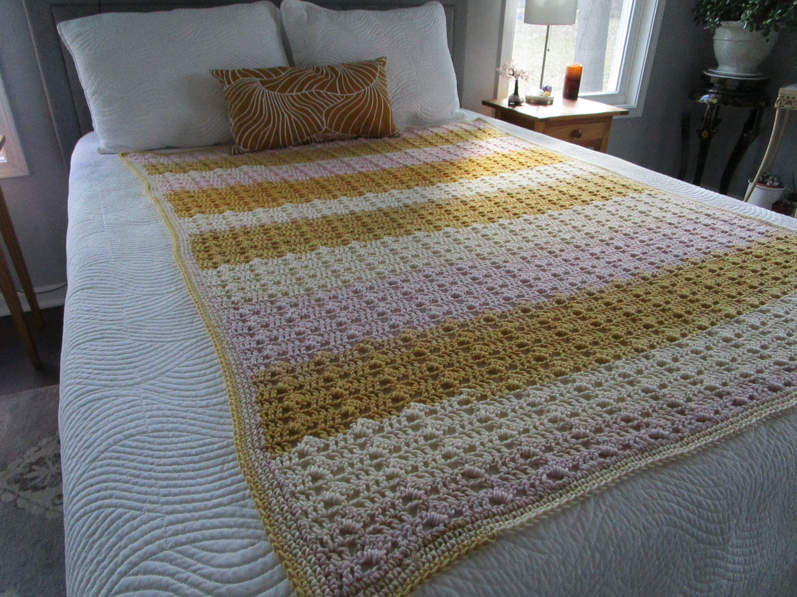 Crochet Throw Blanket Pattern Crochet Afghan Pattern | Etsy