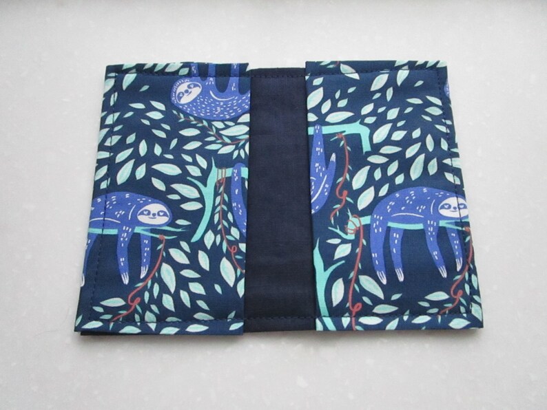 Sloth Womens Wallet Business Card Holder Badge Travel Gifts | Etsy