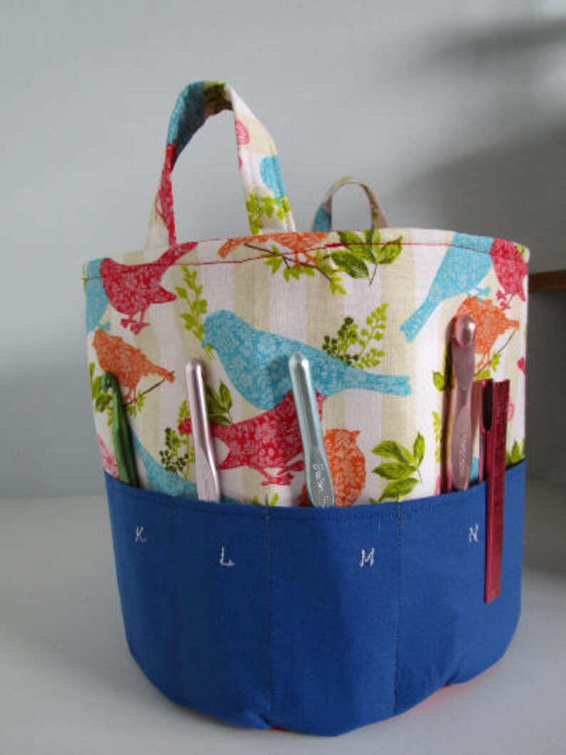 SEWING PATTERNS Project Bag Home Decor 2 Sizes Included - Etsy